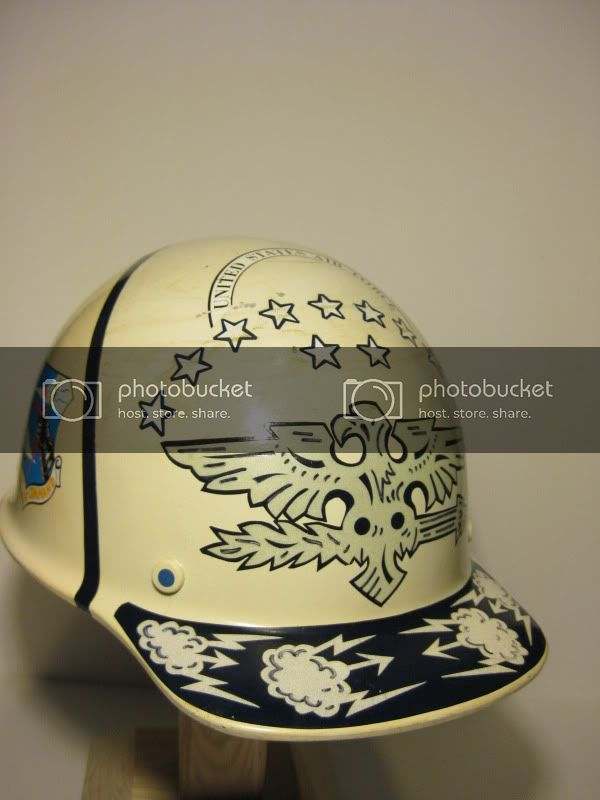 SAC missile combat crew commander helmet. - GROUND CREW SPECIAL GEAR ...