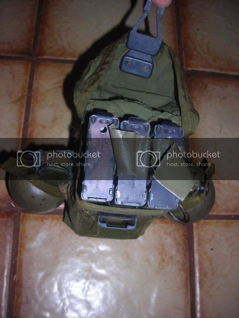 M1967 30 round M16A1 pouch used by SOG - FIELD & PERSONAL GEAR SECTION ...