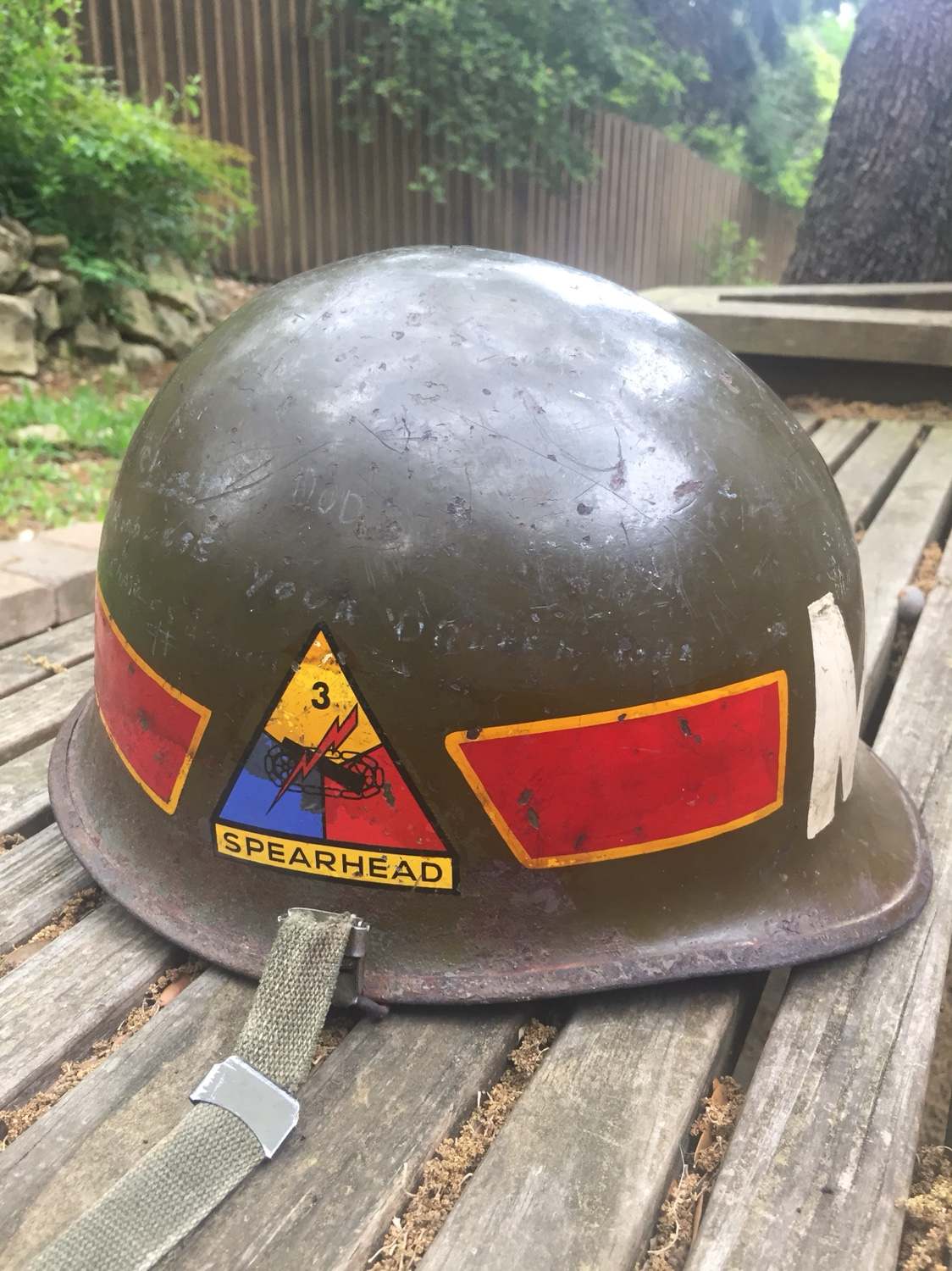 503rd MP M1 helmet - M-1; M-1C & M-2 HELMETS - U.S. Militaria Forum