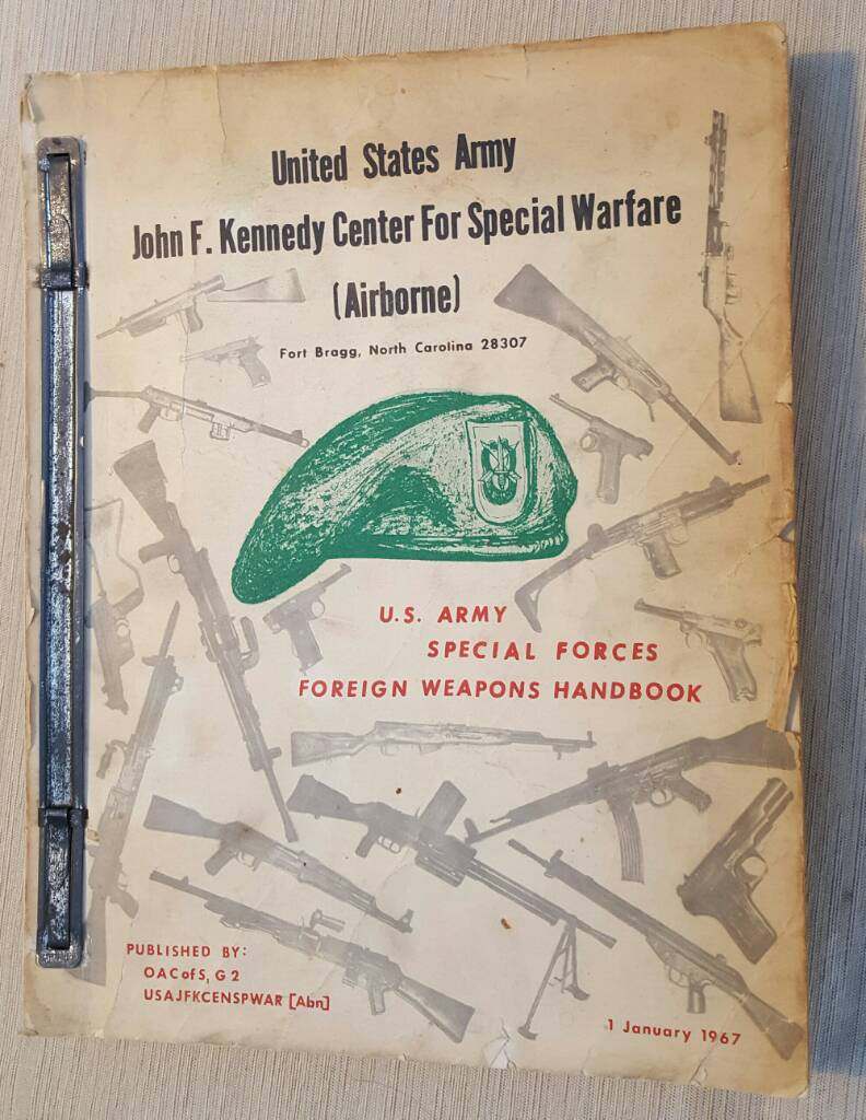 SPECIAL FORCES FOREIGN WEAPONS HANDBOOK 1967 - EPHEMERA, PHOTOGRAPHS ...