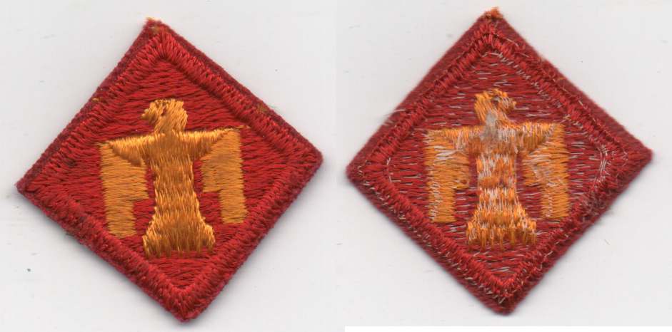 Mini XVIIIth Airborne Corps & 45th Division cap patches? - ARMY AND ...