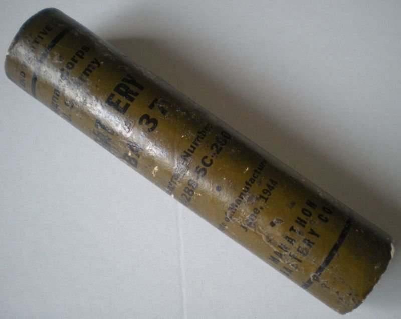 Military Contract Batteries - FIELD & PERSONAL GEAR SECTION - U.S ...