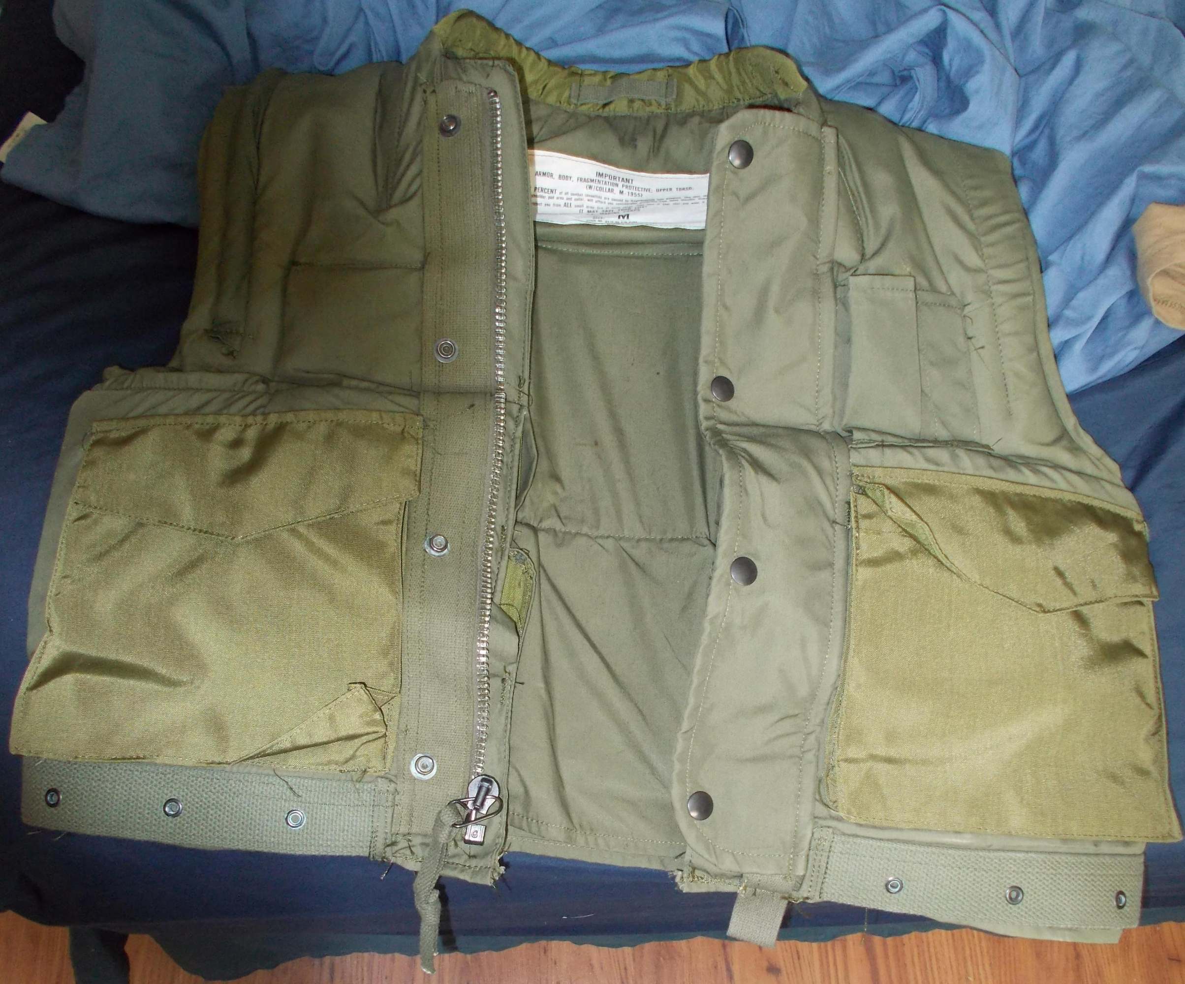 USMC m55 vest 3rd pattern? - BODY ARMOR - U.S. Militaria Forum