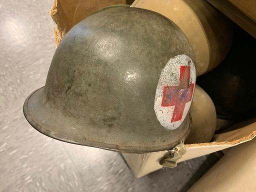 Medic helmet - CHAPLAIN & MEDIC HELMETS - U.S. Militaria Forum