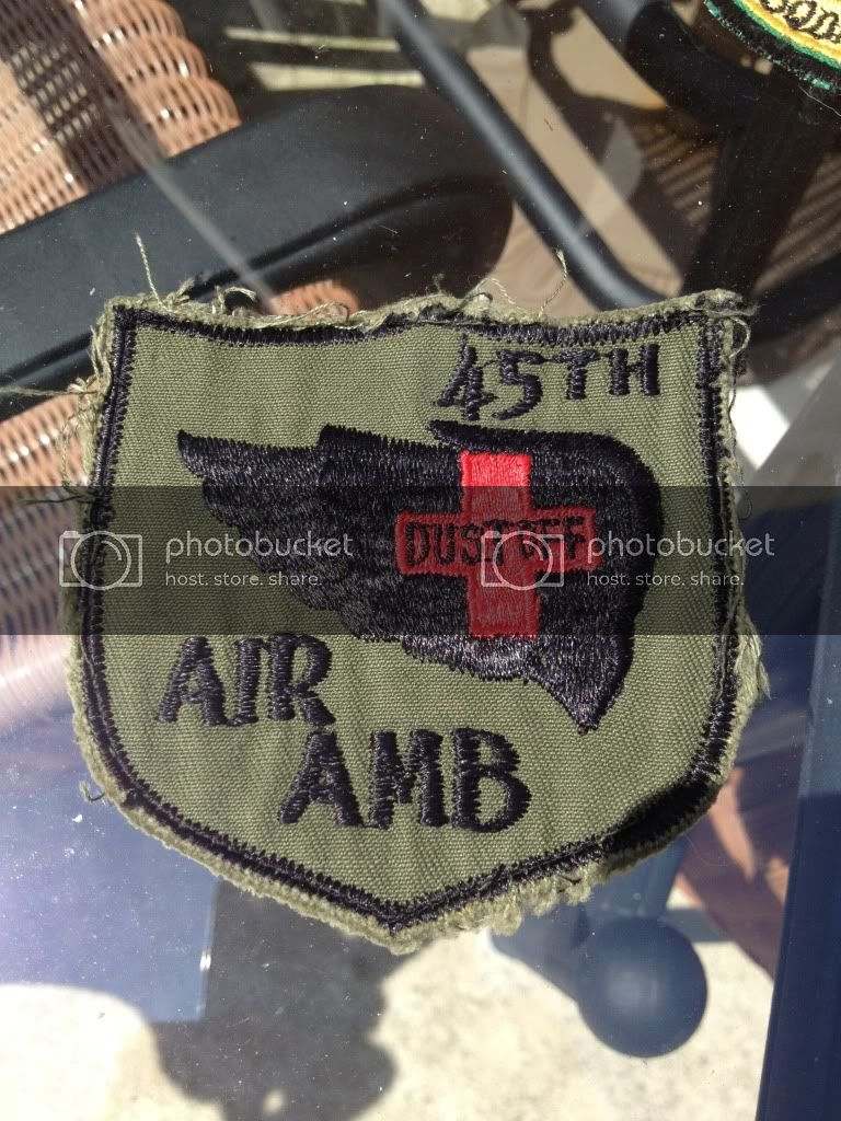 Vietnamese Made 45th Air Ambulance Pocket Patch - ARMY AND USAAF - U.S ...