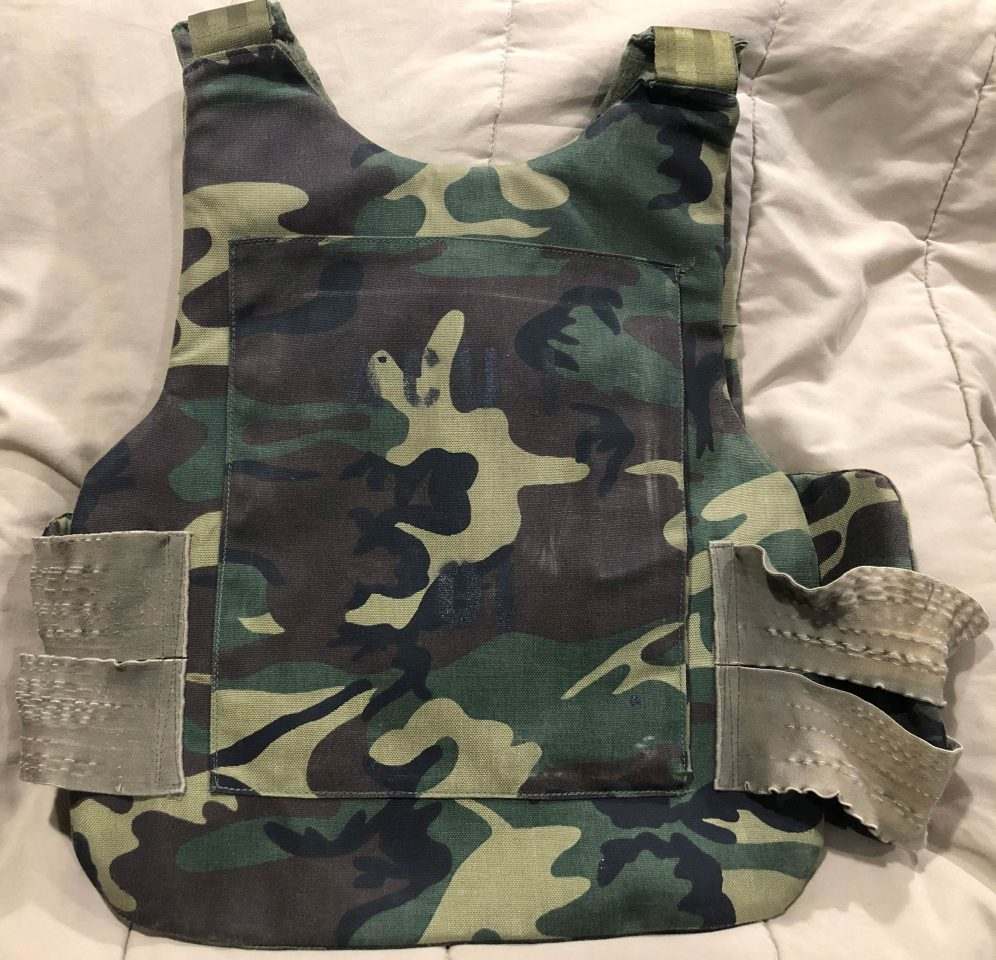 Woodland TG Faust Vest w/ "ACU I 01" Stencil - FIELD & PERSONAL GEAR ...