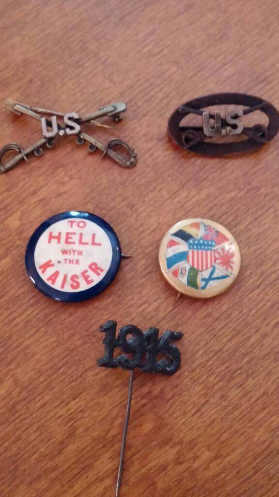 Todays collection of WW1 pins - HOMEFRONT & THE WAR EFFORT - U.S ...