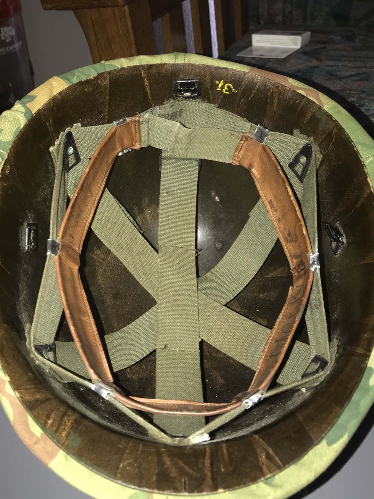 Mitchell helmet cover - M-1; M-1C & M-2 HELMETS - U.S. Militaria Forum