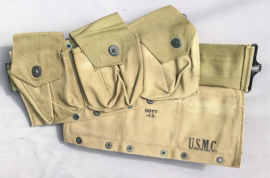 WW2 USMC BAR belt at last! - FIELD & PERSONAL GEAR SECTION - U.S ...
