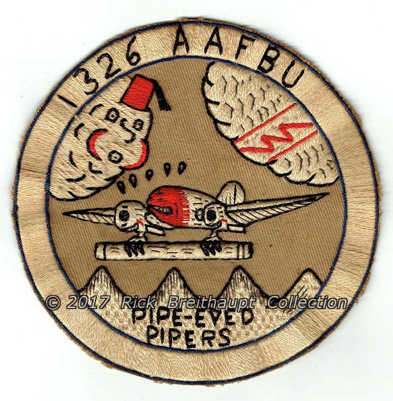 1326th AAF Base Unit 10th AAF ATC CBI | theater-made patch - WALIKA'S ...