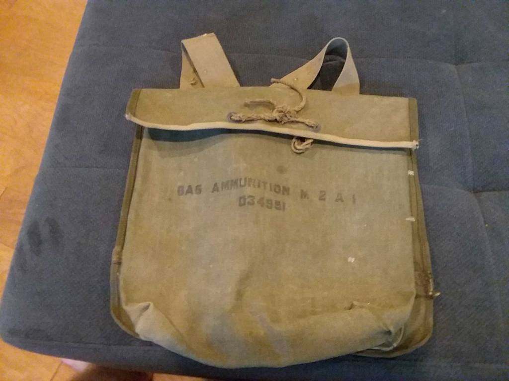 Bag Ammunition M2A1 - FIELD & PERSONAL GEAR SECTION - U.S. Militaria Forum