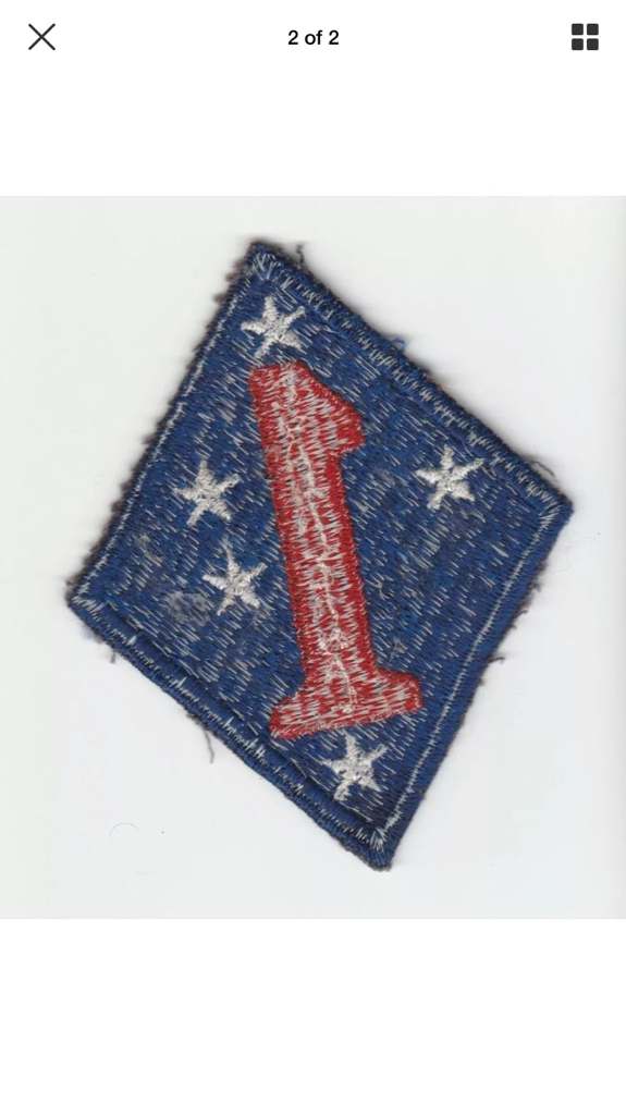 1st marine Division WW2 patch original? - MARINES - U.S. Militaria Forum