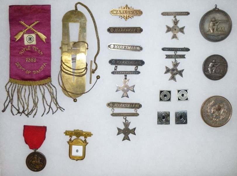 Early Marksmanship - BADGES, AWARDS, DUI, AND COLLAR BRASS - U.S ...