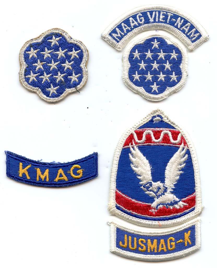 MAAG (Military Assistance Advisory Group) Patches - ARMY AND USAAF - U ...