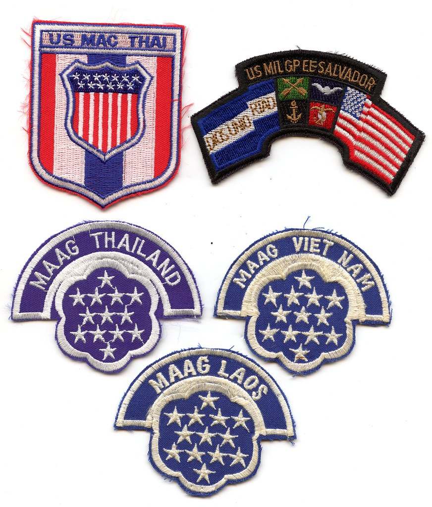 MAAG (Military Assistance Advisory Group) Patches - ARMY AND USAAF - U ...