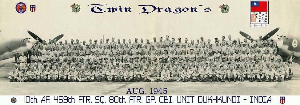459th FS 80th FG | 10th AAF CBI | "The Twin Dragons" | theater-made ...