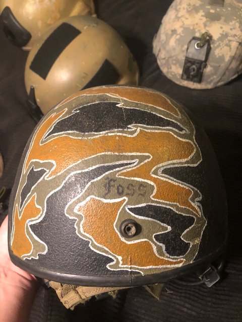 Painted CVC helmet - MODERN COMPOSITE HELMETS - U.S. Militaria Forum