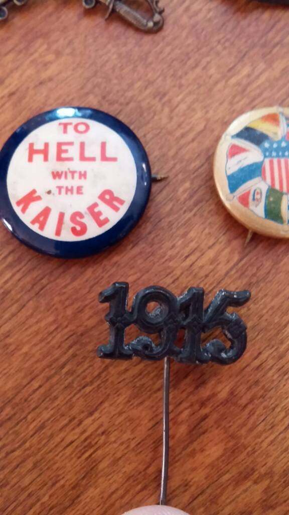 Todays collection of WW1 pins - HOMEFRONT & THE WAR EFFORT - U.S ...