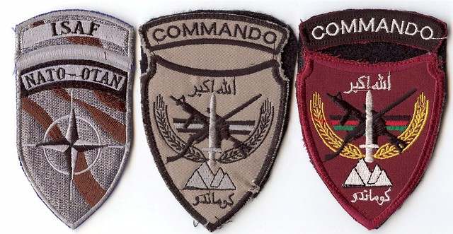 ISAF & Afghan Commando Patches - ARMY AND USAAF - U.S. Militaria Forum