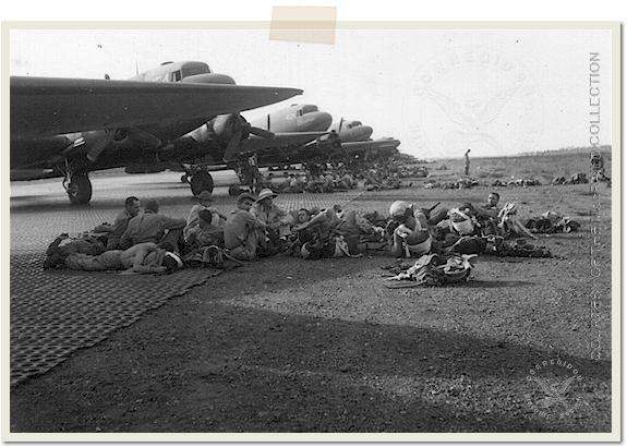 503rd PIR jump at Nadzab, New Guinea 1943(what would they have used ...