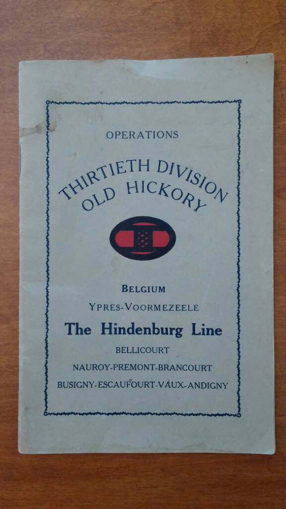 Really cool 30th ID WW1 history - EPHEMERA, PHOTOGRAPHS & MILITARY ...