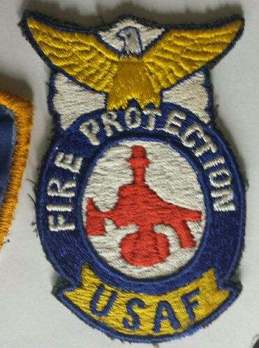 USAF FIRE DEPT PATCHES / BADGES - AIR FORCE (USAAF IS WITH ARMY) - U.S ...
