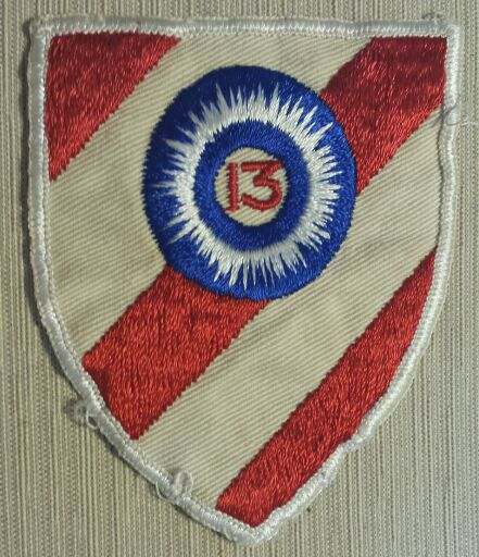 UNKNOWN '13' PATCH - CAN YOU IDENTIFY THIS PATCH? - U.S. Militaria Forum