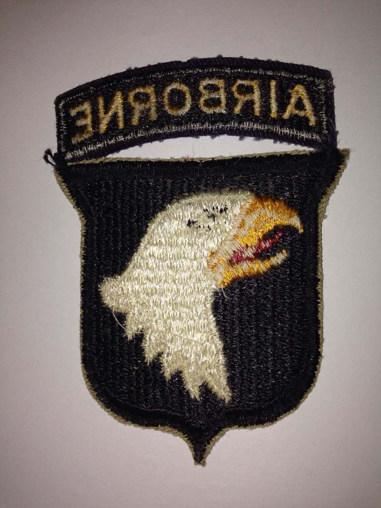 My first 101st patch, good? Era? - ARMY AND USAAF - U.S. Militaria Forum