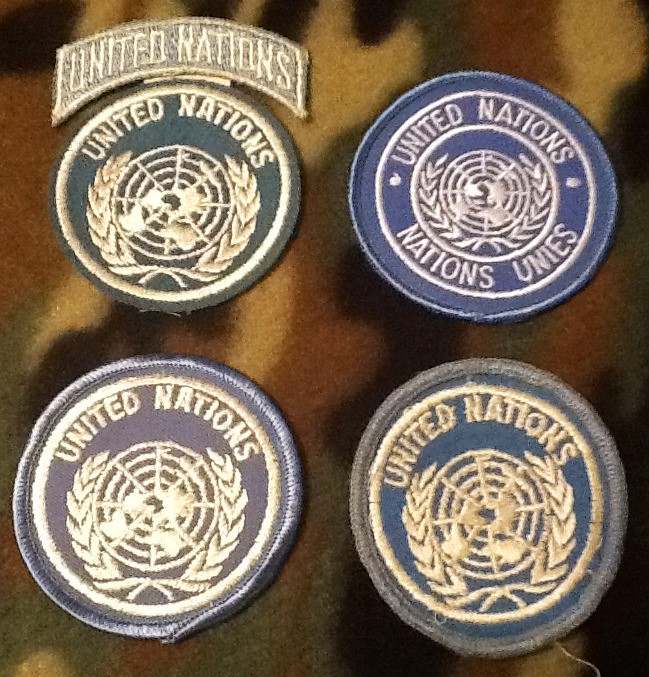 UN Patches - MISCELLANEOUS / OTHER - U.S. Militaria Forum