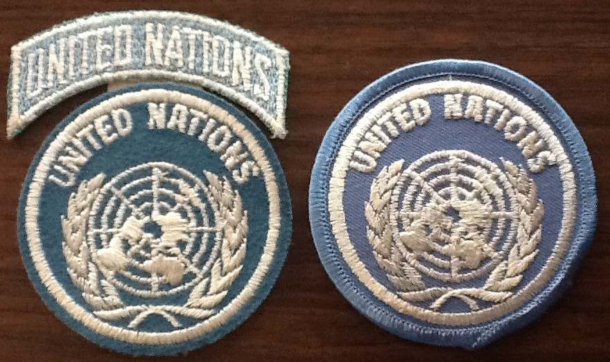 UN Patches - MISCELLANEOUS / OTHER - U.S. Militaria Forum