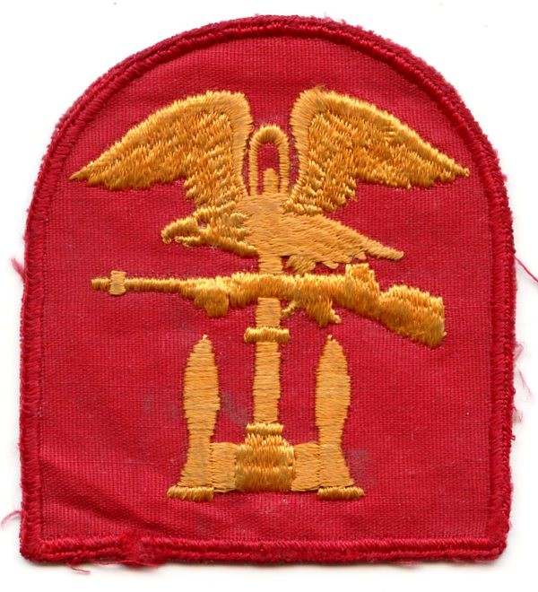 Naval Amphibious forces patch on twill - NAVY, COAST GUARD AND OTHER ...