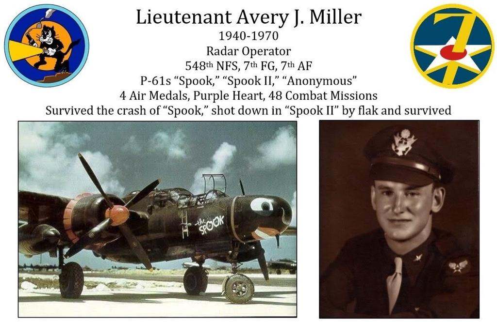 Great Woodwork P-61 Radar Operator Uniform Grouping “The Spook ...