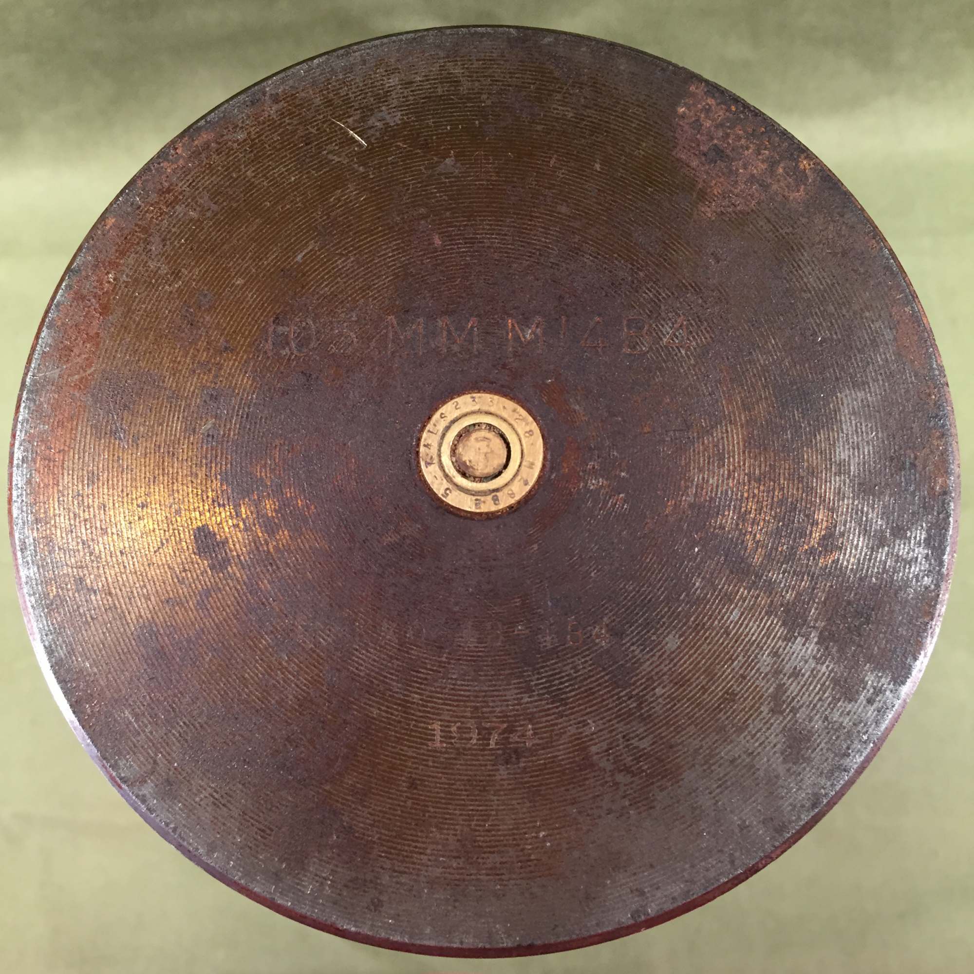 1968 105mm HE Shell and Casing - FIREARMS - U.S. Militaria Forum