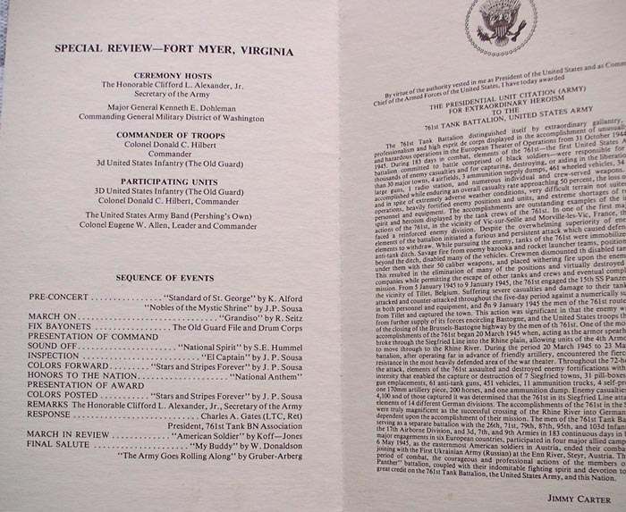 All-Black 761st Tank Battalion - EPHEMERA, PHOTOGRAPHS & MILITARY ...