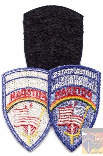 US Military Liaison Mission Potsdam (USMLM) Patches - ARMY AND USAAF ...