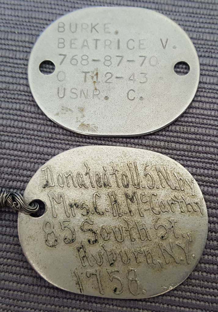NAVY DOG TAGS - IDENTITY ITEMS (DOG TAGS, BRACELETS, ETC) - U.S ...