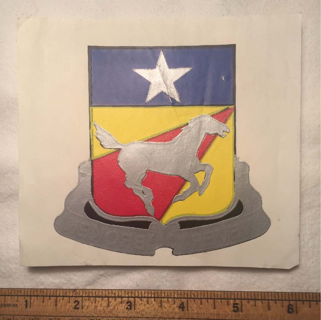 NOS M1 Liner Unit DUI and Airborne Tab Decals - M-1; M-1C & M-2 HELMETS ...