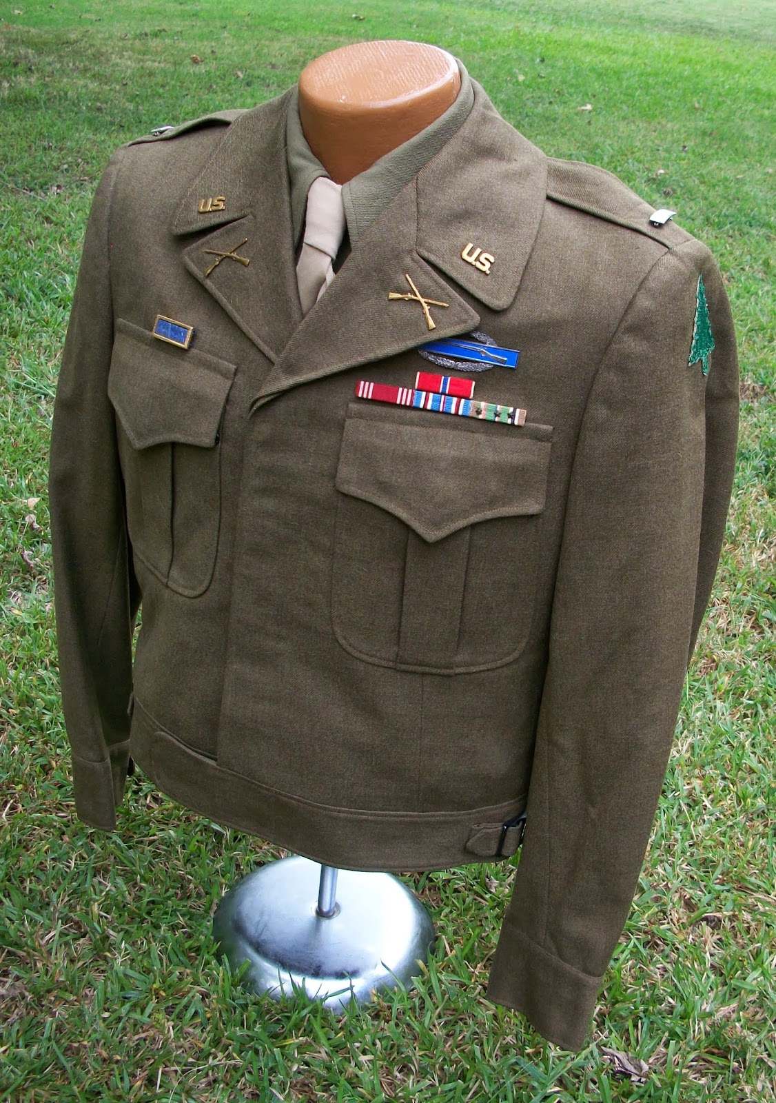 91st Division MTO Officer Ike Grouping! BSM Recipient - UNIFORMS - U.S ...