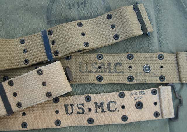 USMC pistol belt madness - FIELD & PERSONAL GEAR SECTION - U.S ...