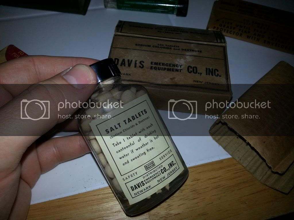 The Elusive WWII Salt Tablets - FIELD & PERSONAL GEAR SECTION - U.S ...