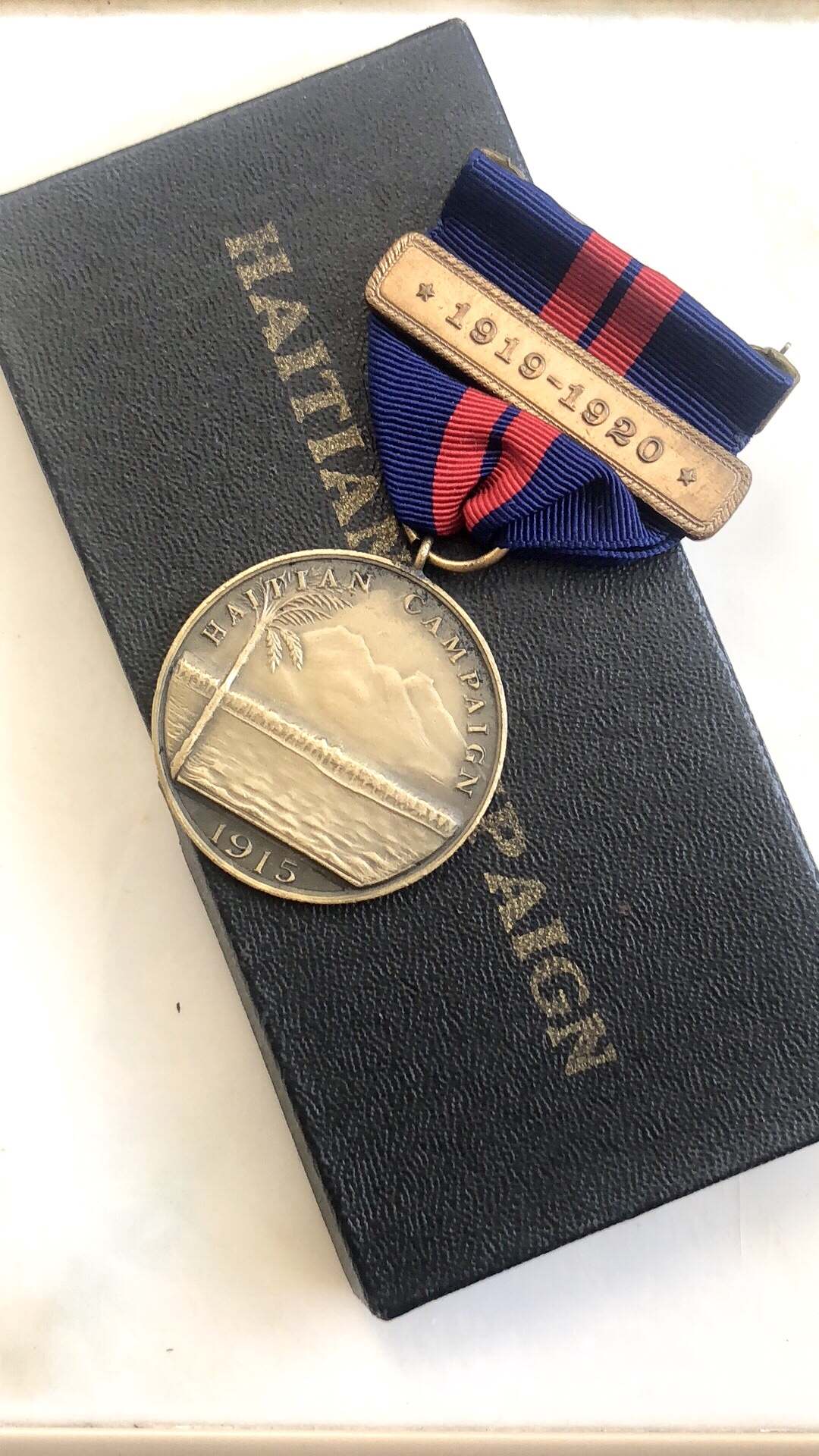 1915 Haitian Campaign Medal with 1919-1920 Bar - MEDALS & DECORATIONS ...