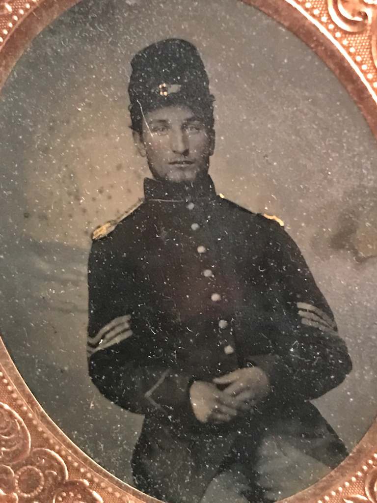 151st Pennsylvania Volunteer Infantry Tin Type - Wounded at Gettysburg ...