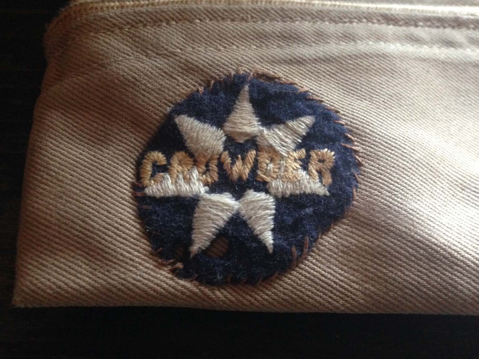 Camp Crowder patch on this Ww2 hat? - ARMY AND USAAF - U.S. Militaria Forum