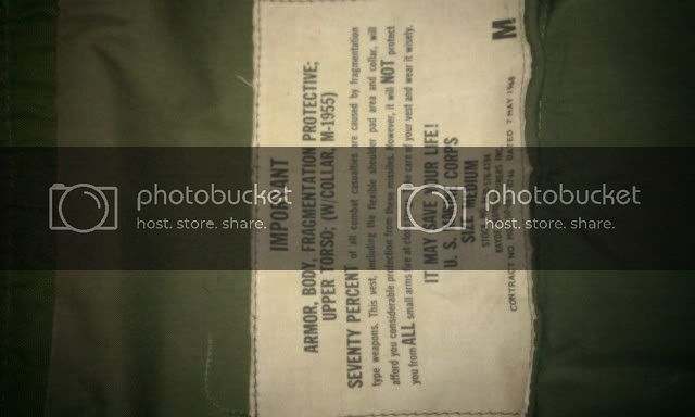 Vietnam USMC Flak Jacket - BODY ARMOR - U.S. Militaria Forum