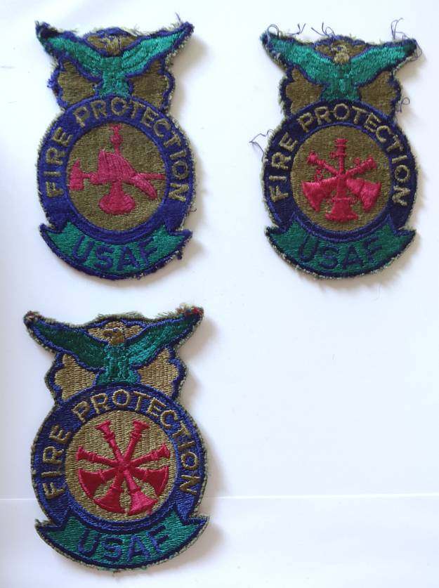 MILITARY FIRE DEPARTMENT Patches - Badges - MISCELLANEOUS / OTHER - U.S ...