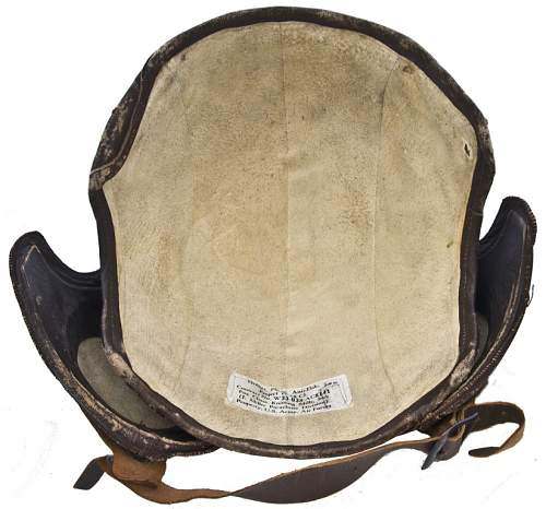 Flak Helmet - FLAK, TANKER, CIVIL DEFENSE & EXPERIMENTAL - U.S ...