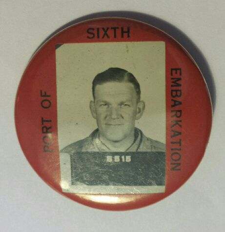 I'D BADGE - 6th PORT of EMBARKATION - IDENTITY ITEMS (DOG TAGS ...