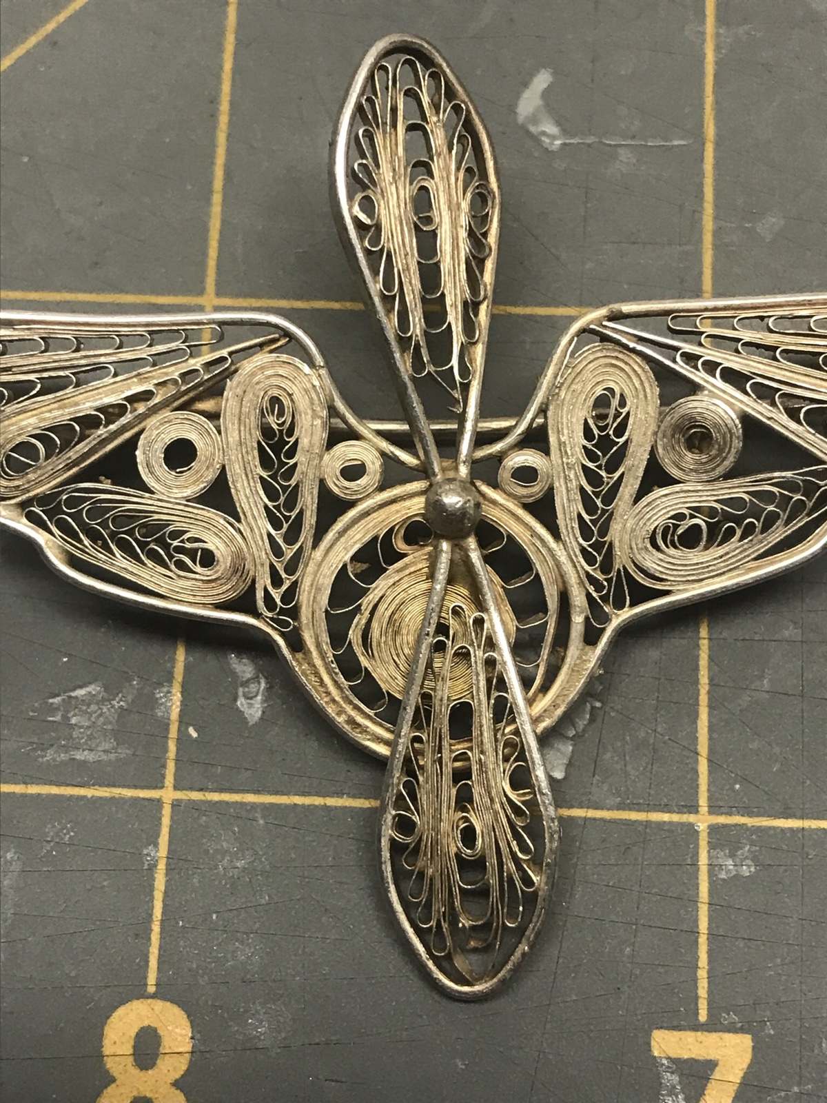 AAF Filigree Winged Prop - WING BADGES - U.S. Militaria Forum