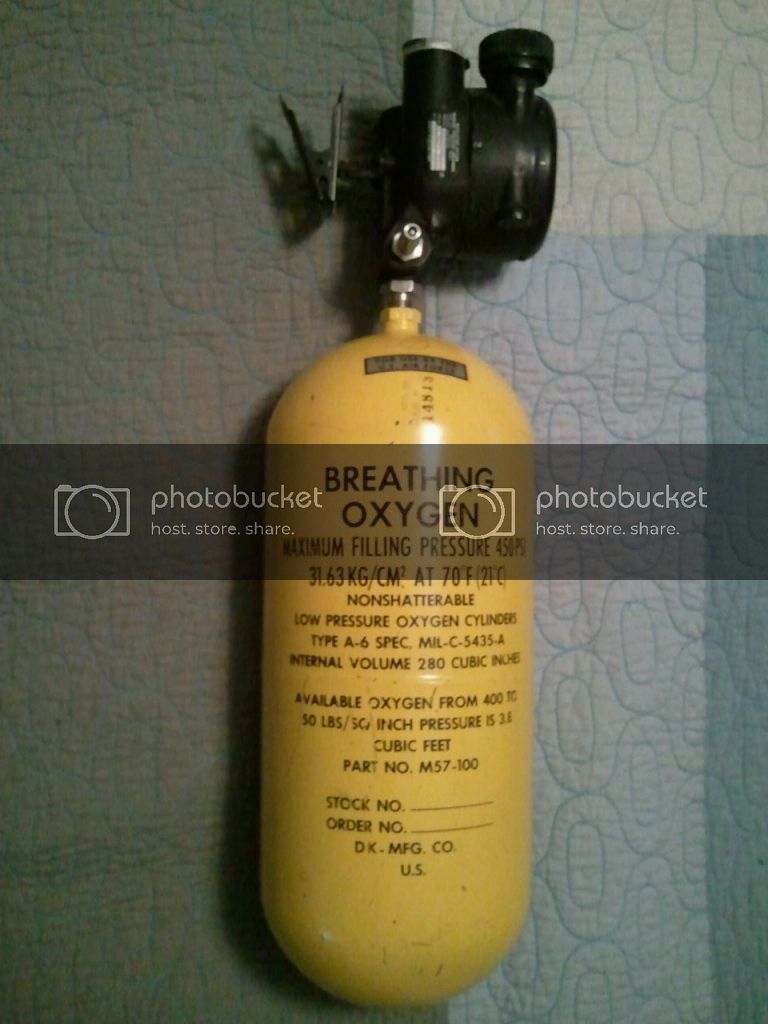 Thoughts on this Oxygen Bottle?? - MILITARY AIRCRAFT & AVIATION - U.S ...