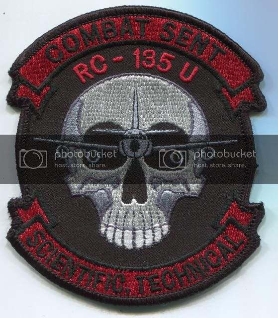 A RC-135 "Combat Sent" Spy plane patch - AIR FORCE (USAAF IS WITH ARMY ...